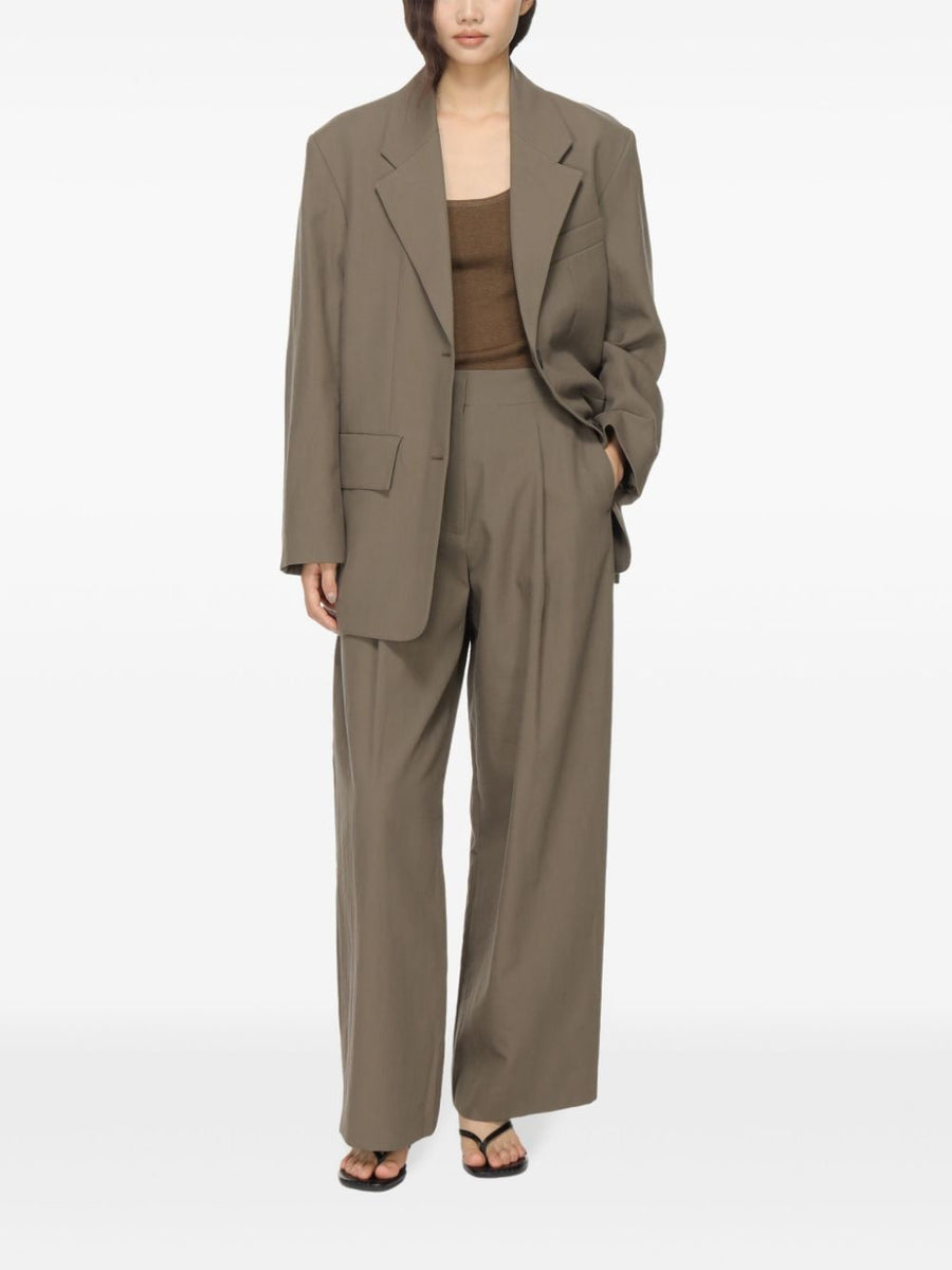 Studio Nicholson Wool Single Breasted Blazer Jacket | Balardi