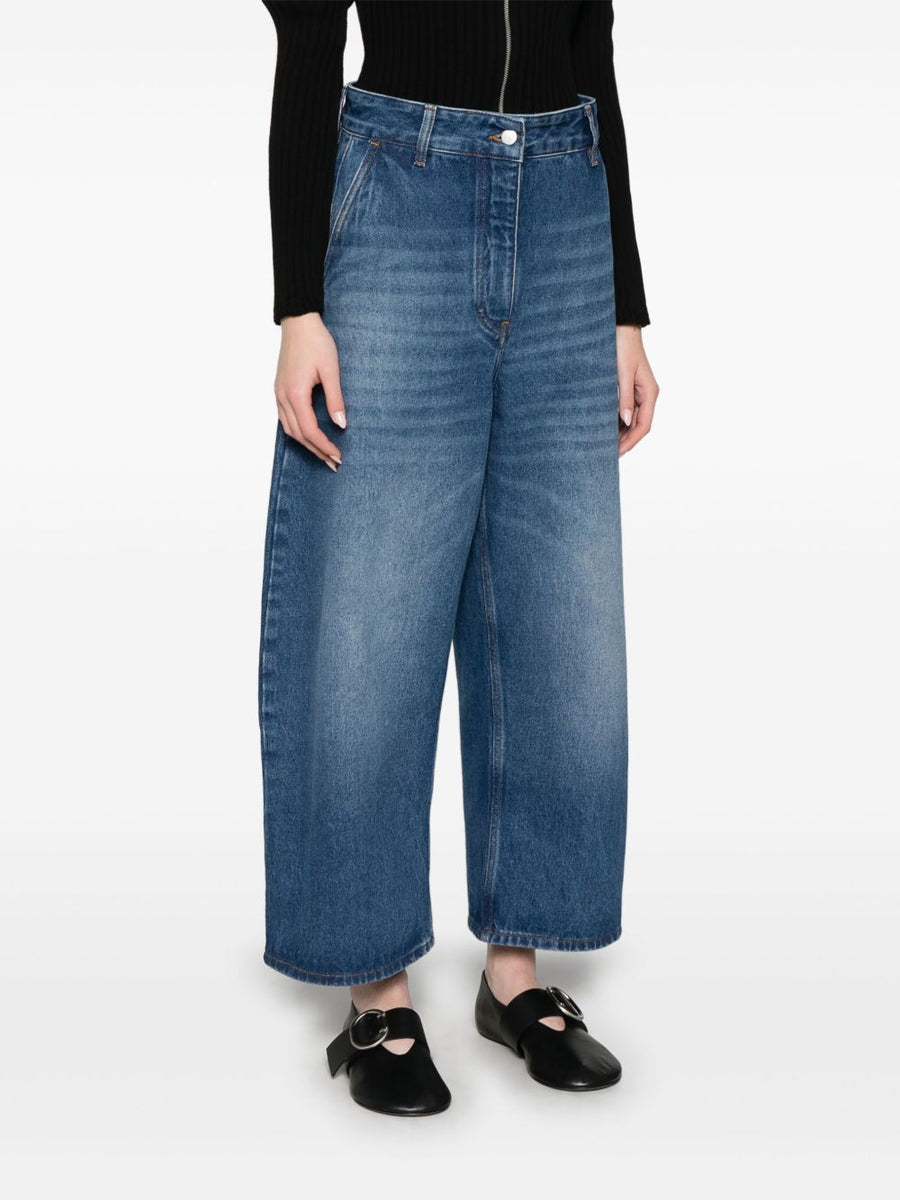 Studio Nicholson Pre Chalco Wide Leg Denim Jeans | Balardi