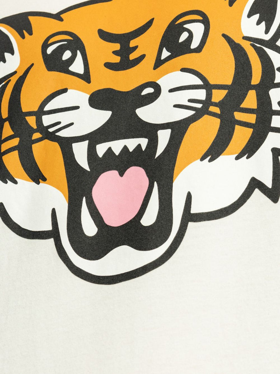 Kenzo Happy Tiger Cotton T Shirt | Balardi