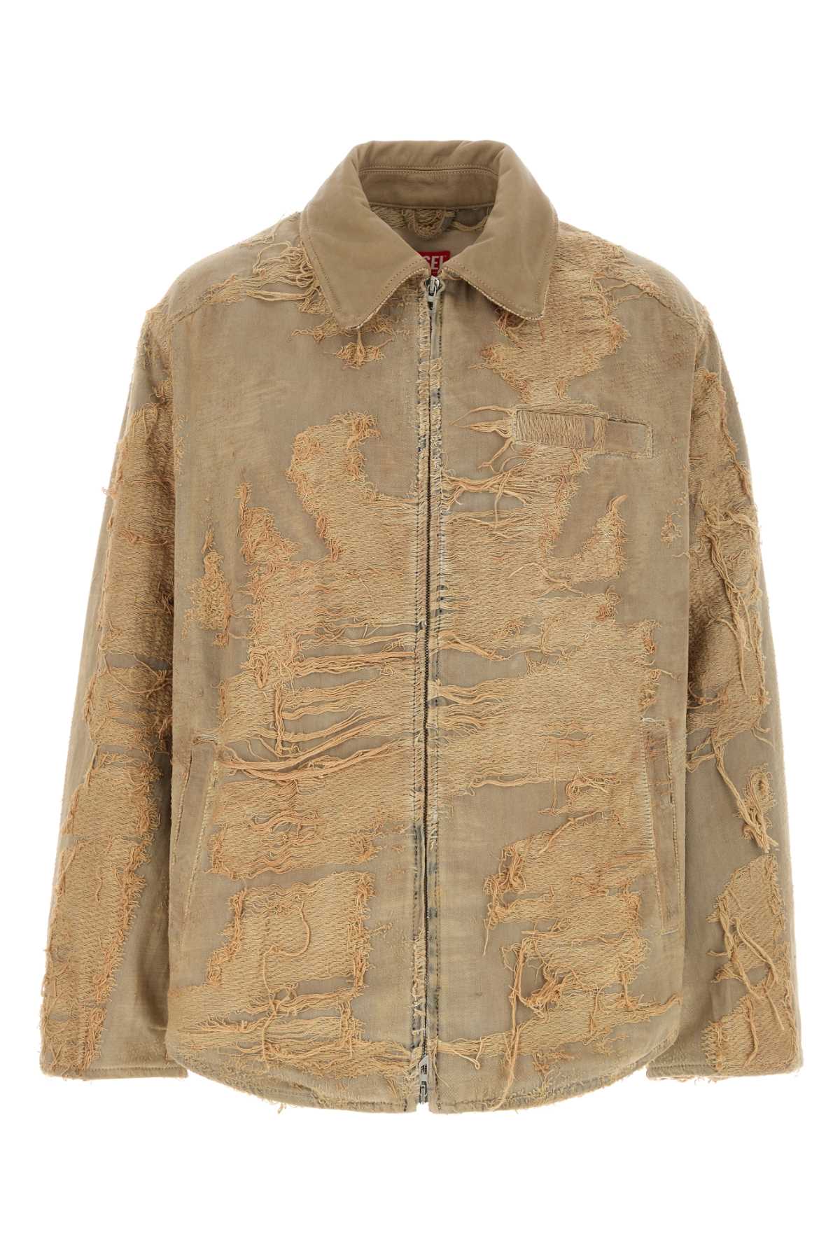 Diesel Beige Cotton D Ivar Jacket – Balardi
