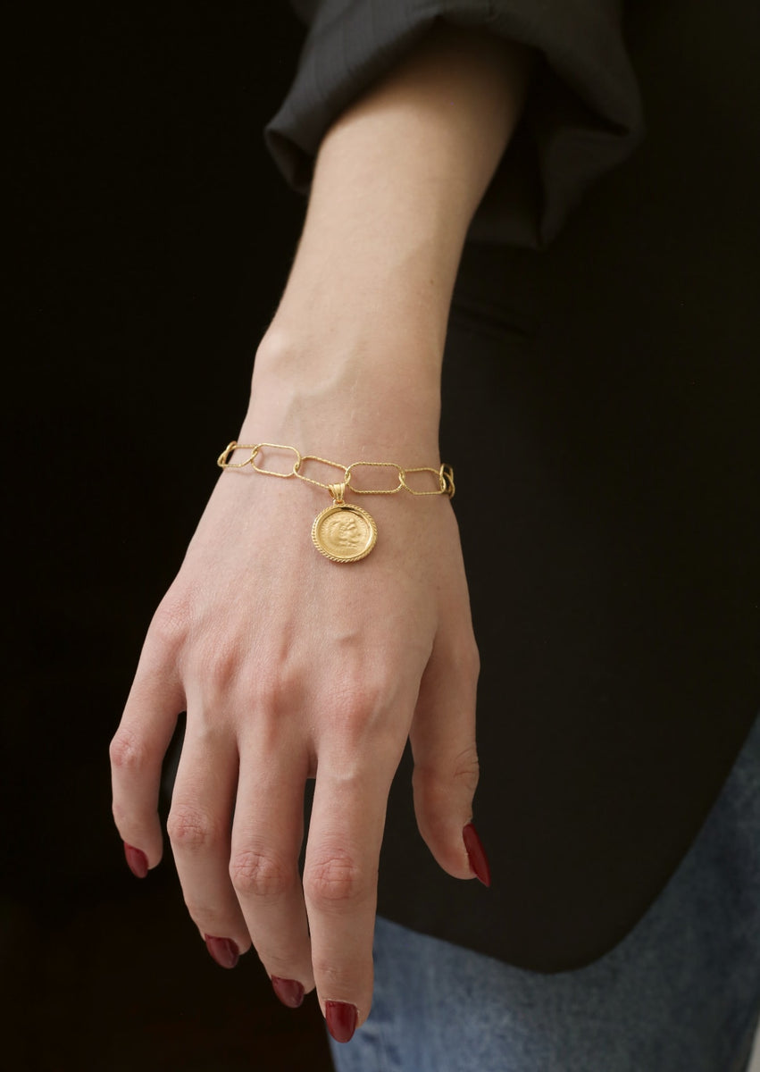 Hermina Athens Hercules Statement Bracelet | Balardi