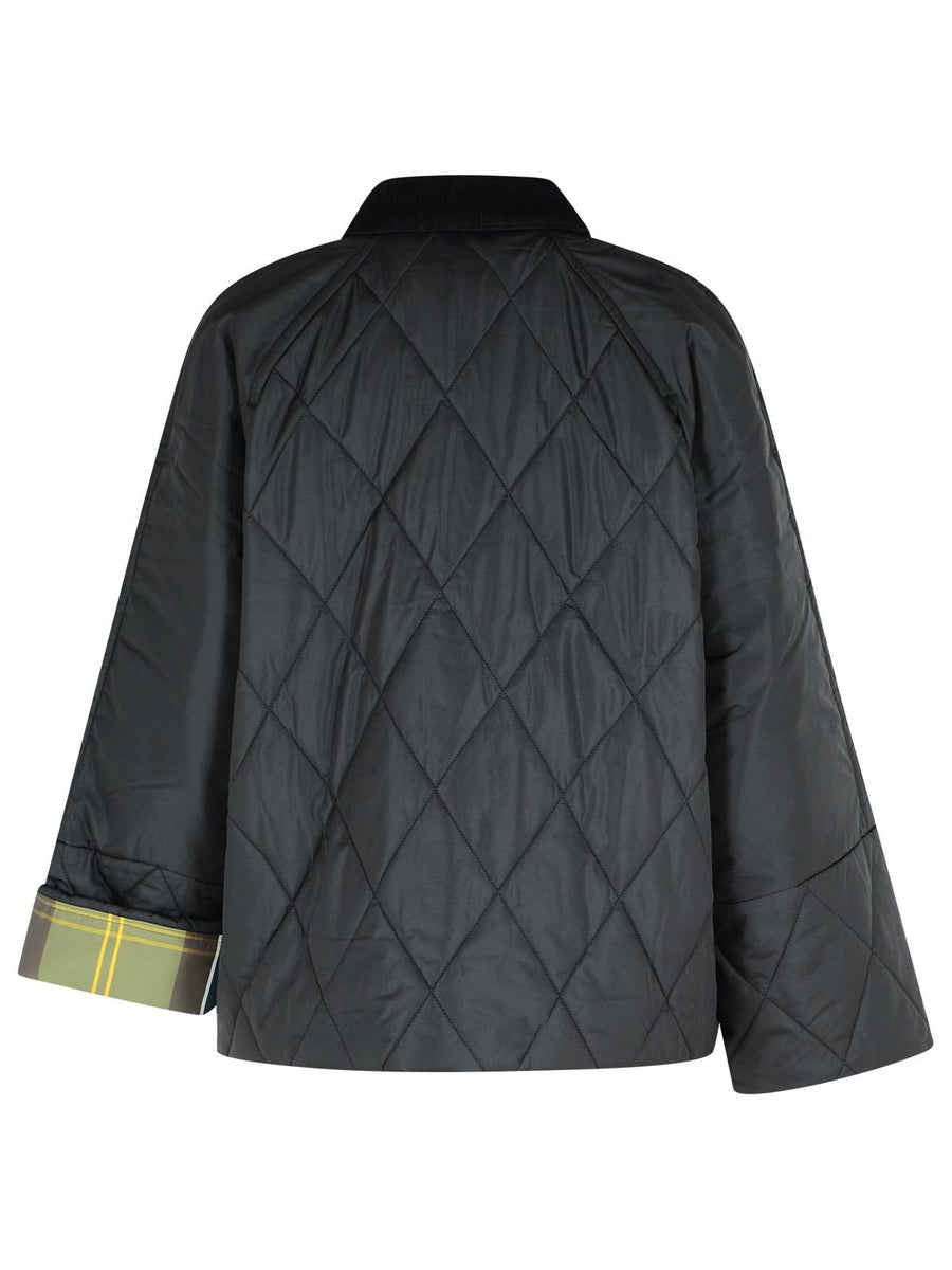 Barbour 'Martha' Black Polyester Jacket | Balardi