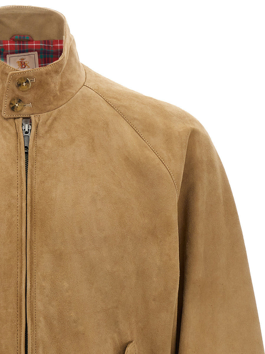 Baracuta Suede Bomber Jacket | Balardi