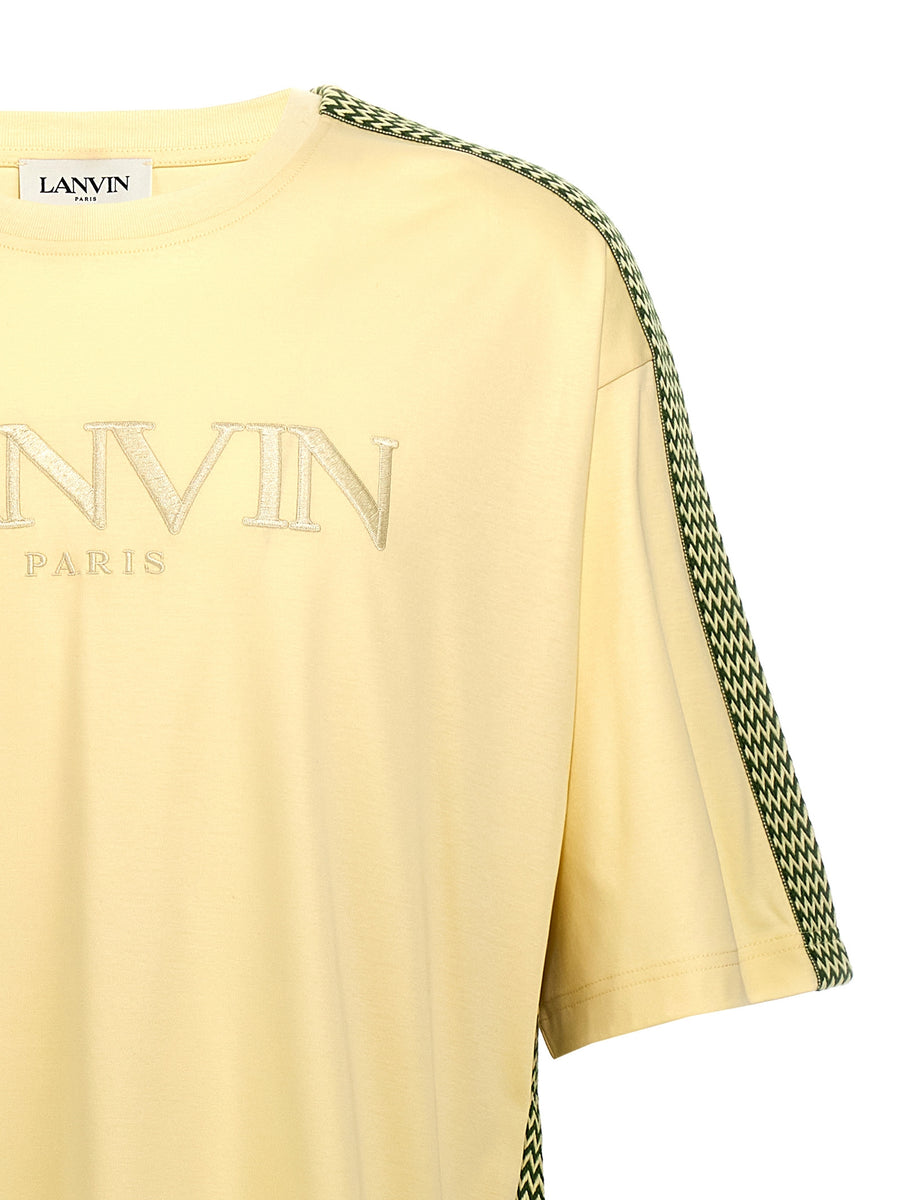 Lanvin 'Brodé Lanvin Side Curb' T Shirt | Balardi
