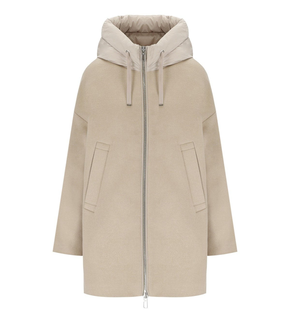 Duno Mayu Beige Hooded Jacket – Balardi