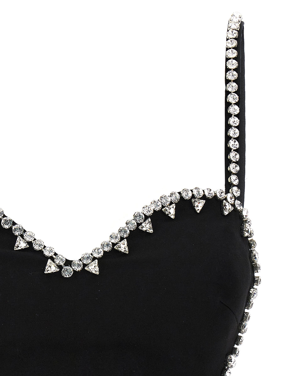 Area 'Crystal Trim Heart' Top | Balardi