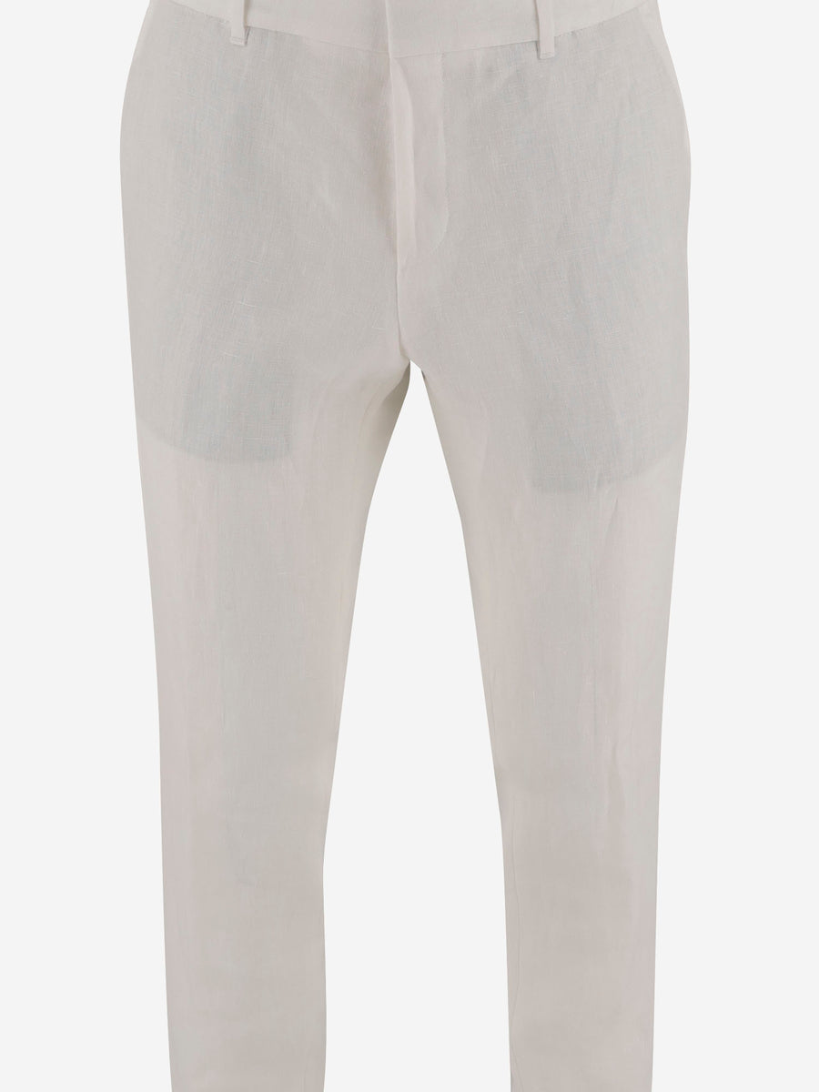 Hugo Boss Linen Canvas Pants | Balardi