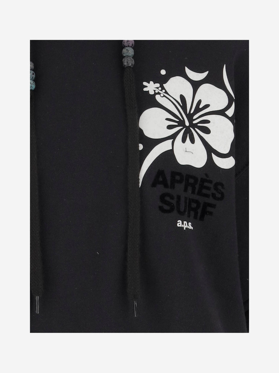 Apres Surf Cotton Blend Sweatshirt With Logo | Balardi