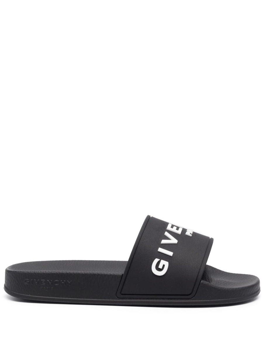 Givenchy Logo Pool Slides | Balardi