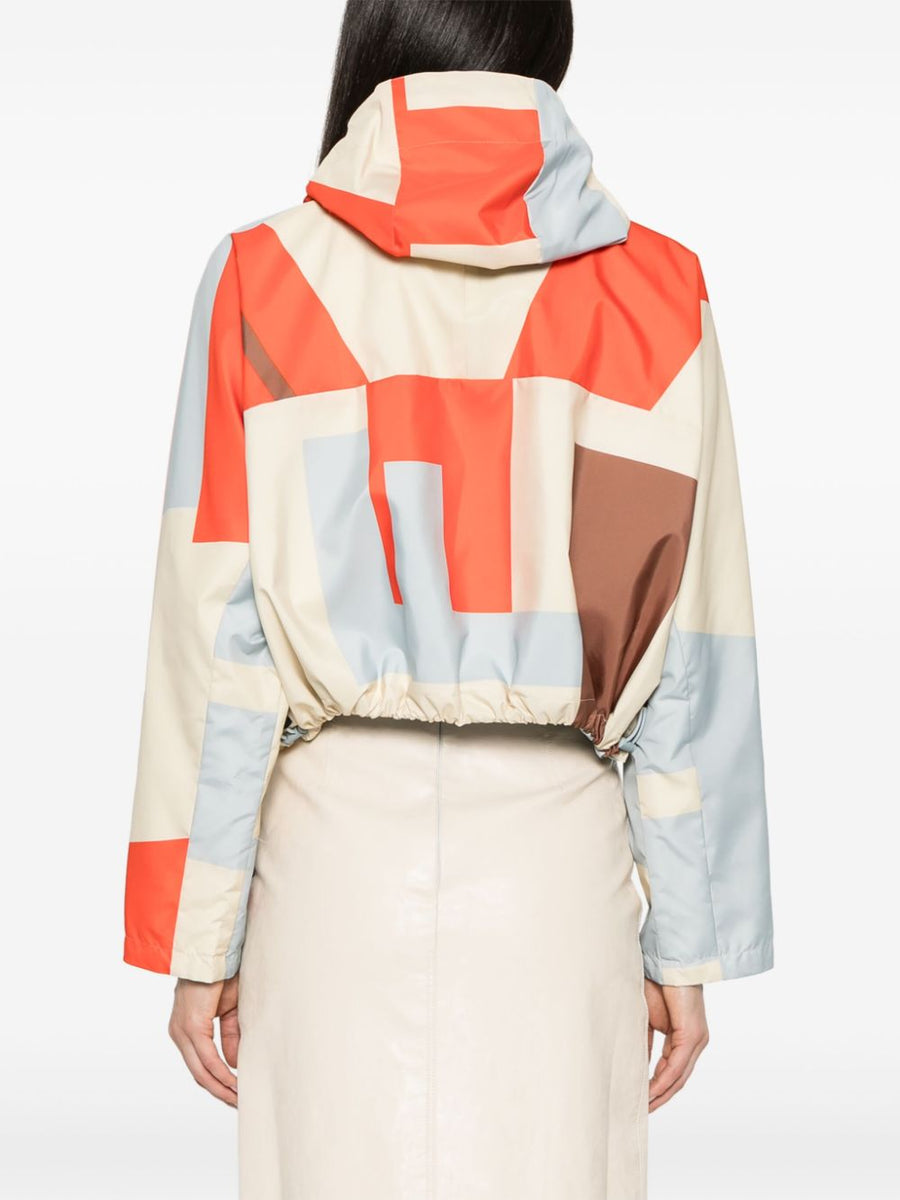 Fendi Colorblock Nylon Windbreaker | Balardi