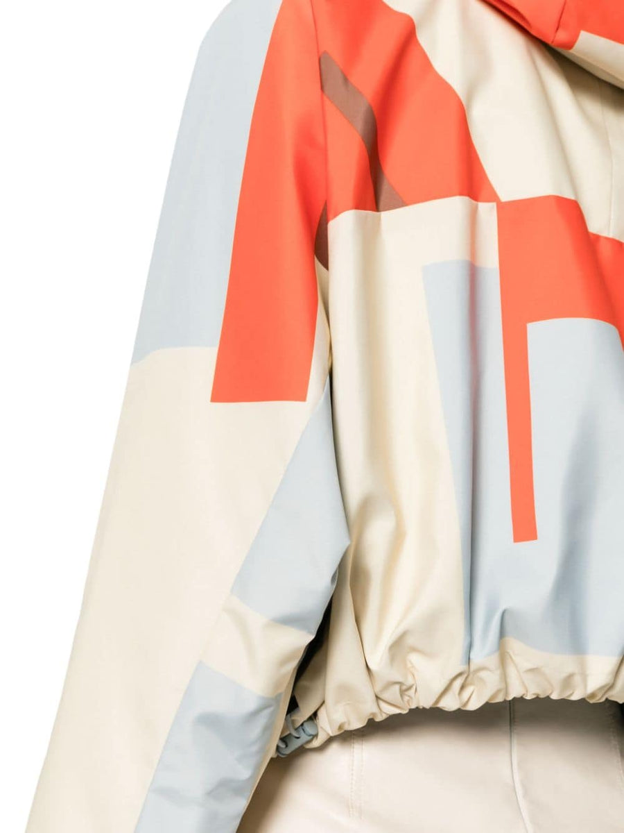 Fendi Colorblock Nylon Windbreaker | Balardi