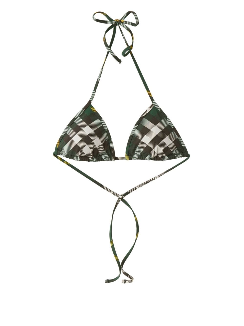 Burberry Checked Triangle Bikini Top – Balardi