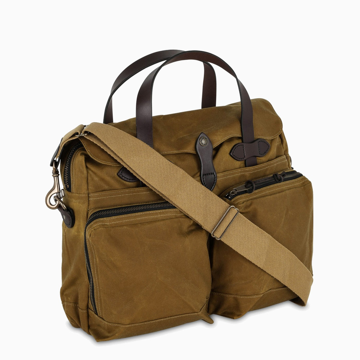 Filson Dark Tan Soft Briefcase | Balardi