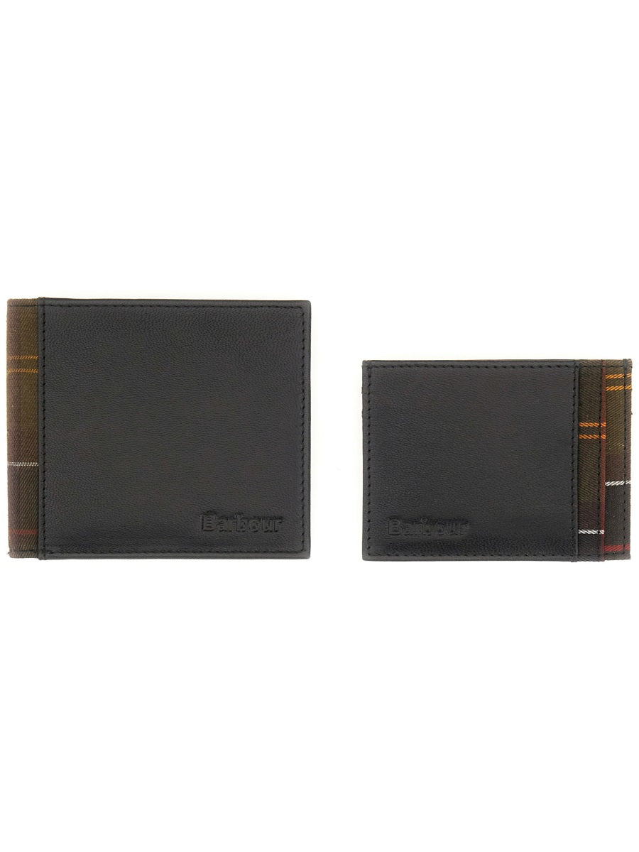 Barbour Set With Wallet And Card Holder – Balardi