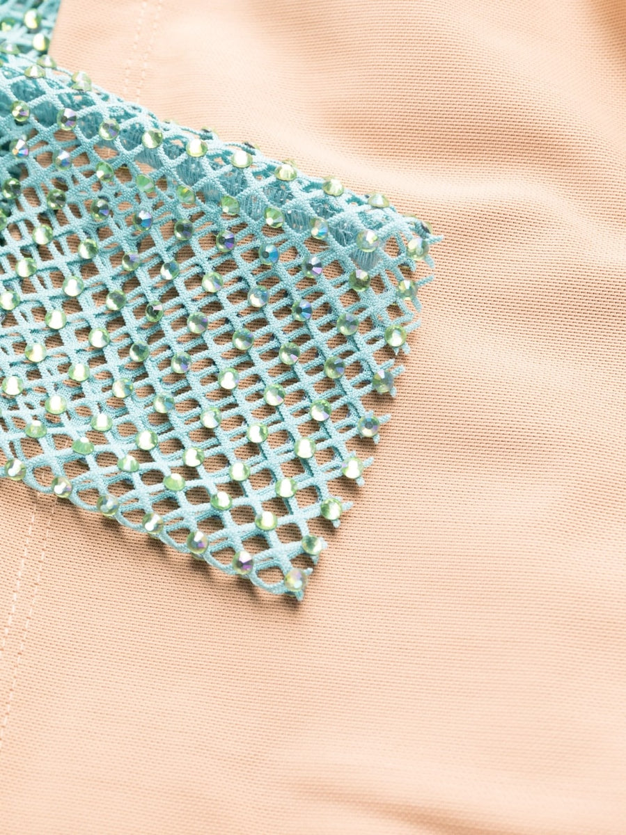 Self Portrait Fishnet Maxi Dress | Balardi