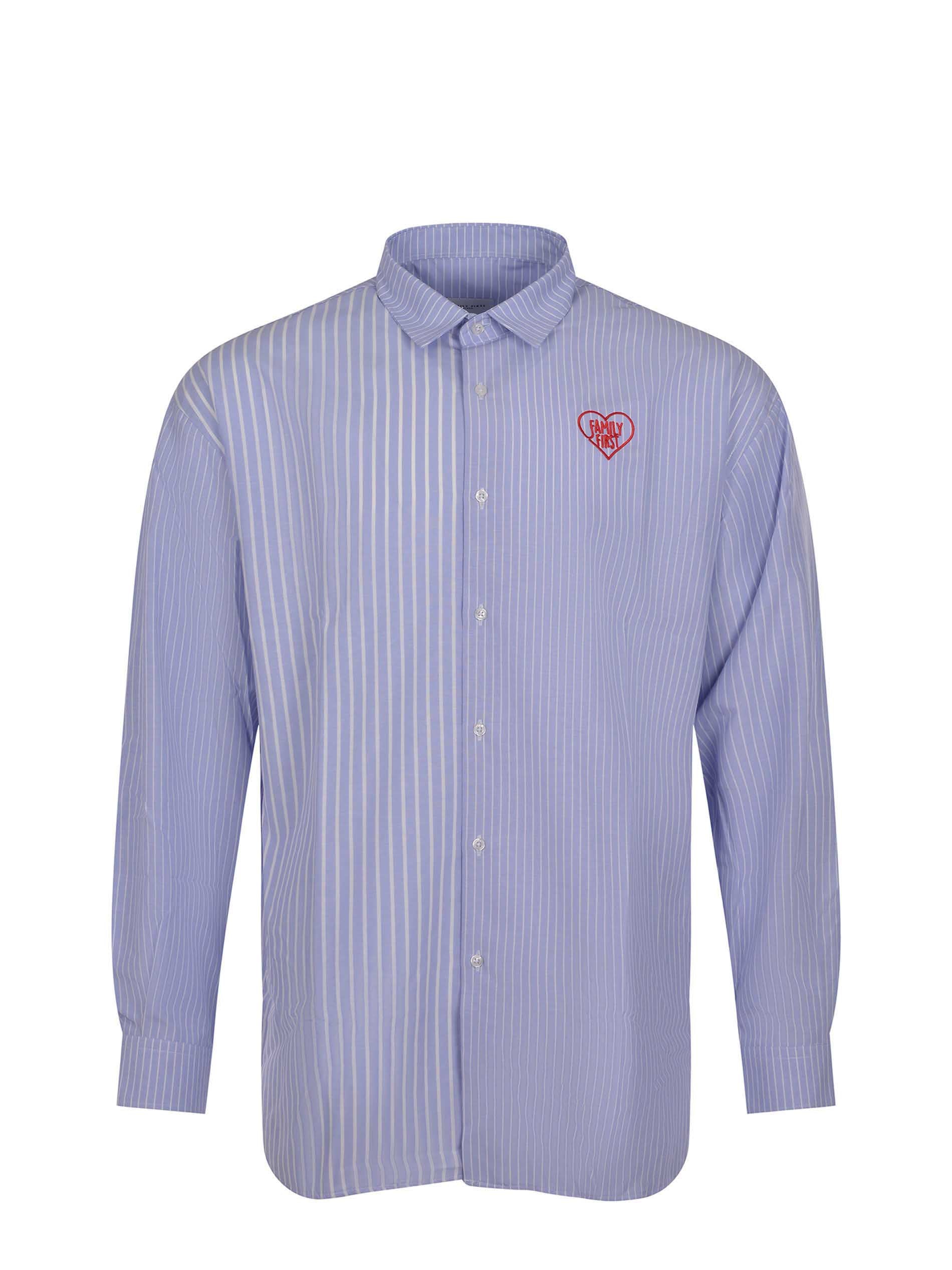 Family First Shirt Made Of Cotton Blend – Balardi