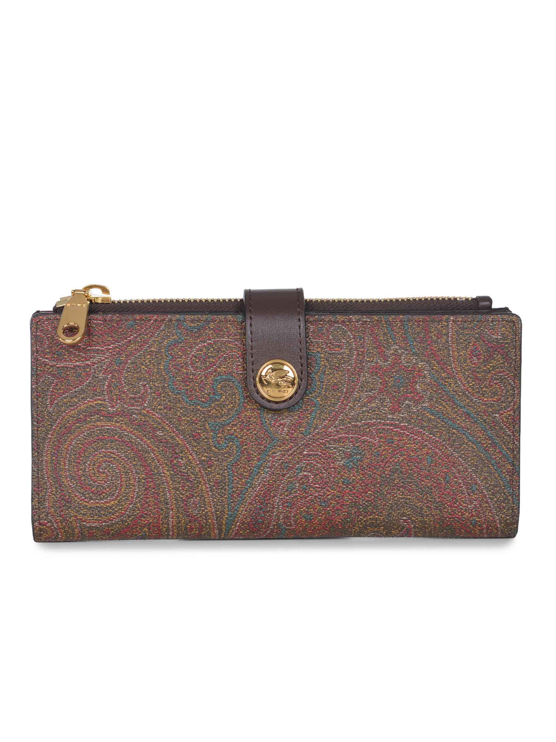 Etro Wallet In Paisley Leather – Balardi
