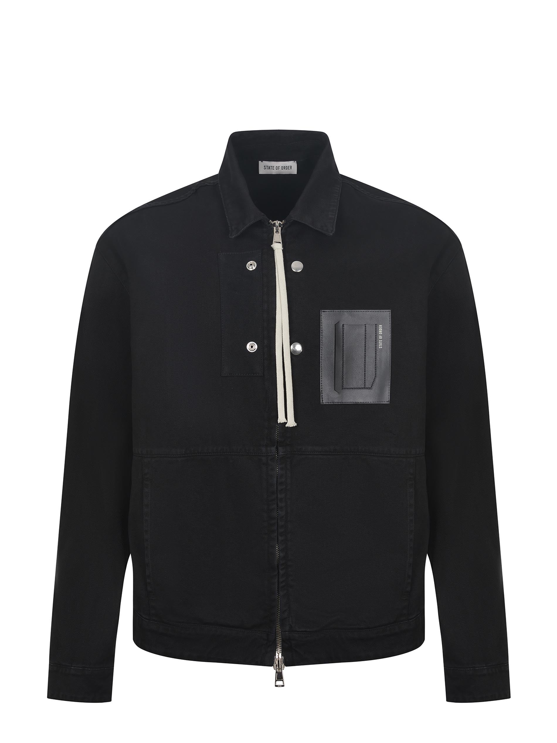 State Of Order Jacket Made Of Denim. – Balardi