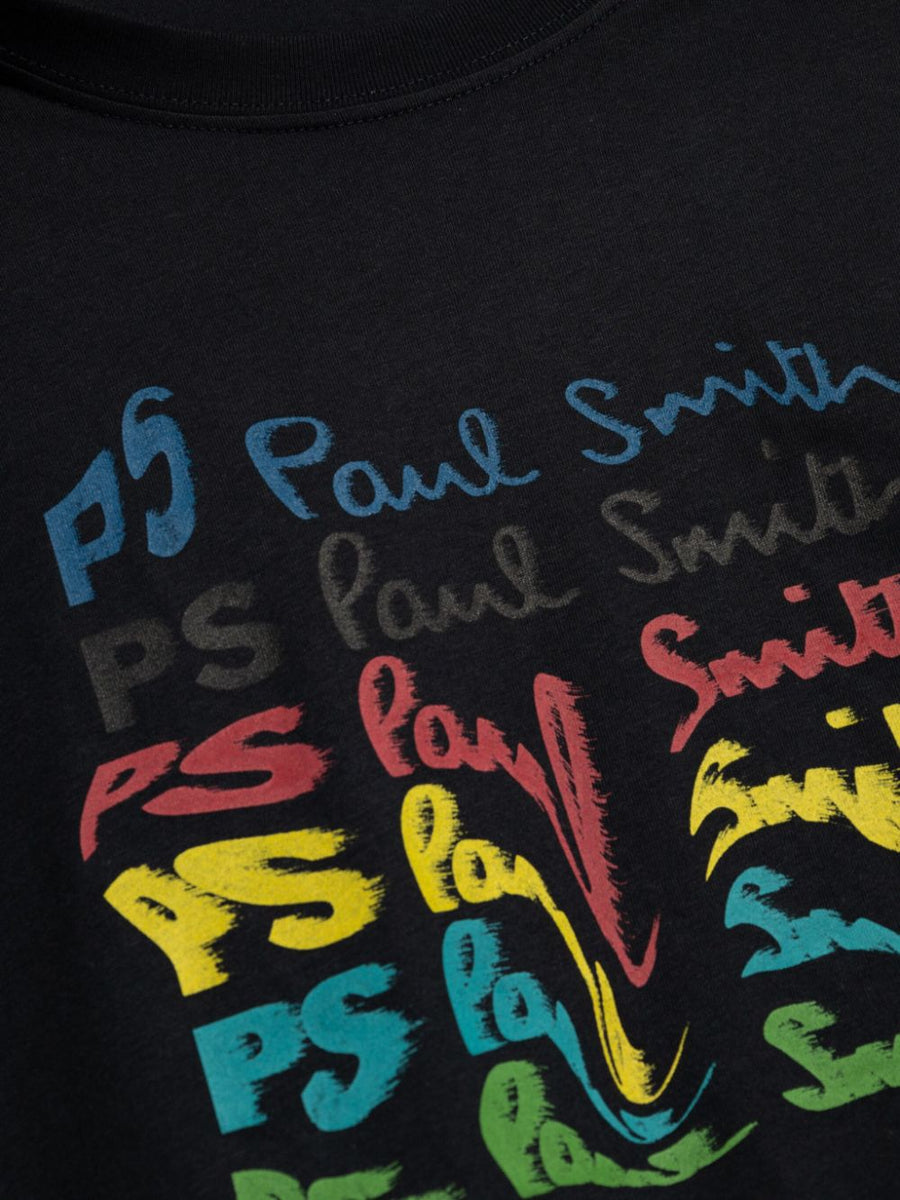 Ps By Paul Smith Logo Cotton T Shirt | Balardi