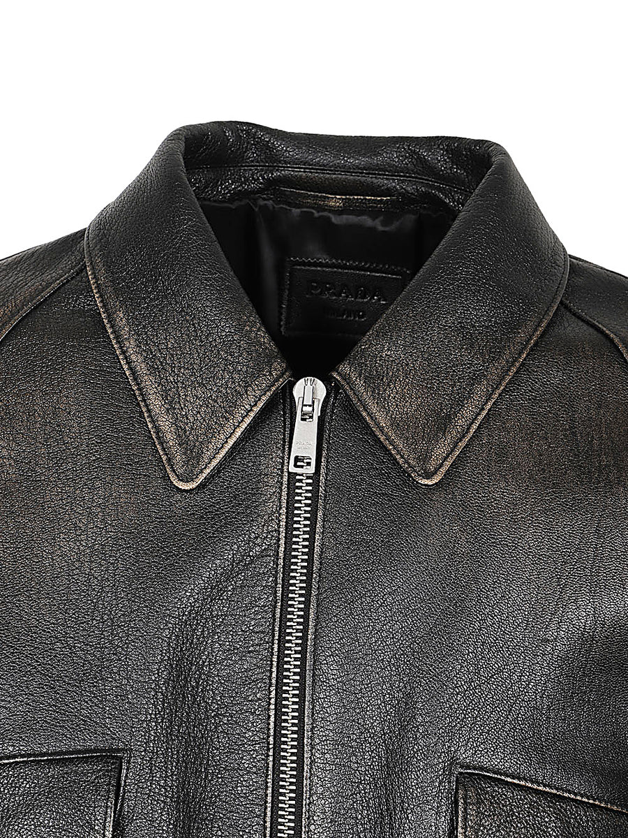 Prada Leather Jacket | Balardi