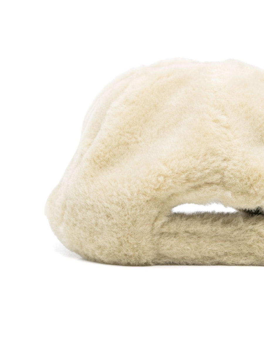 Stand Studio Cia Faux Fur Baseball Cap | Balardi