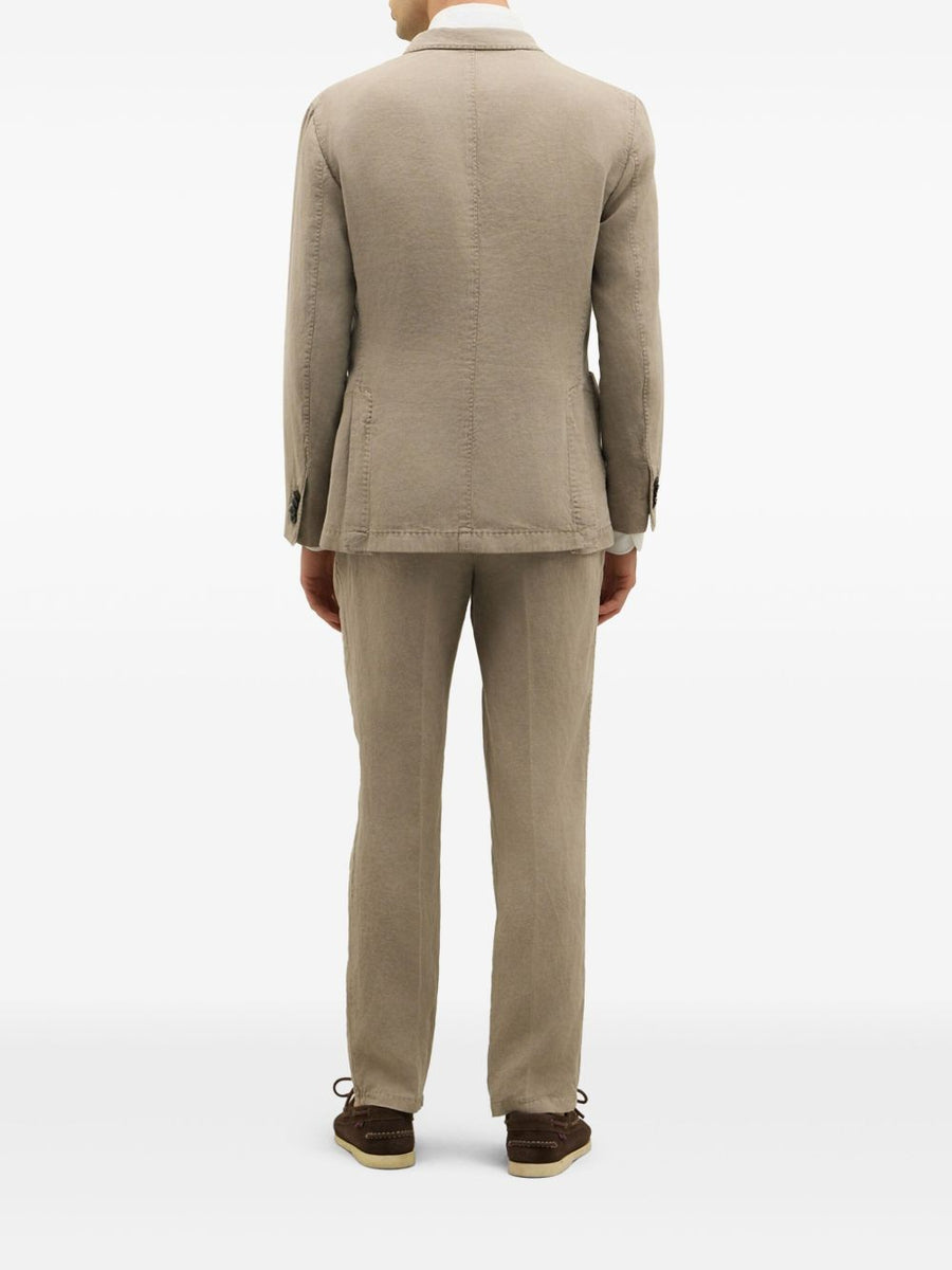 Boglioli Linen Double Breasted Suit | Balardi