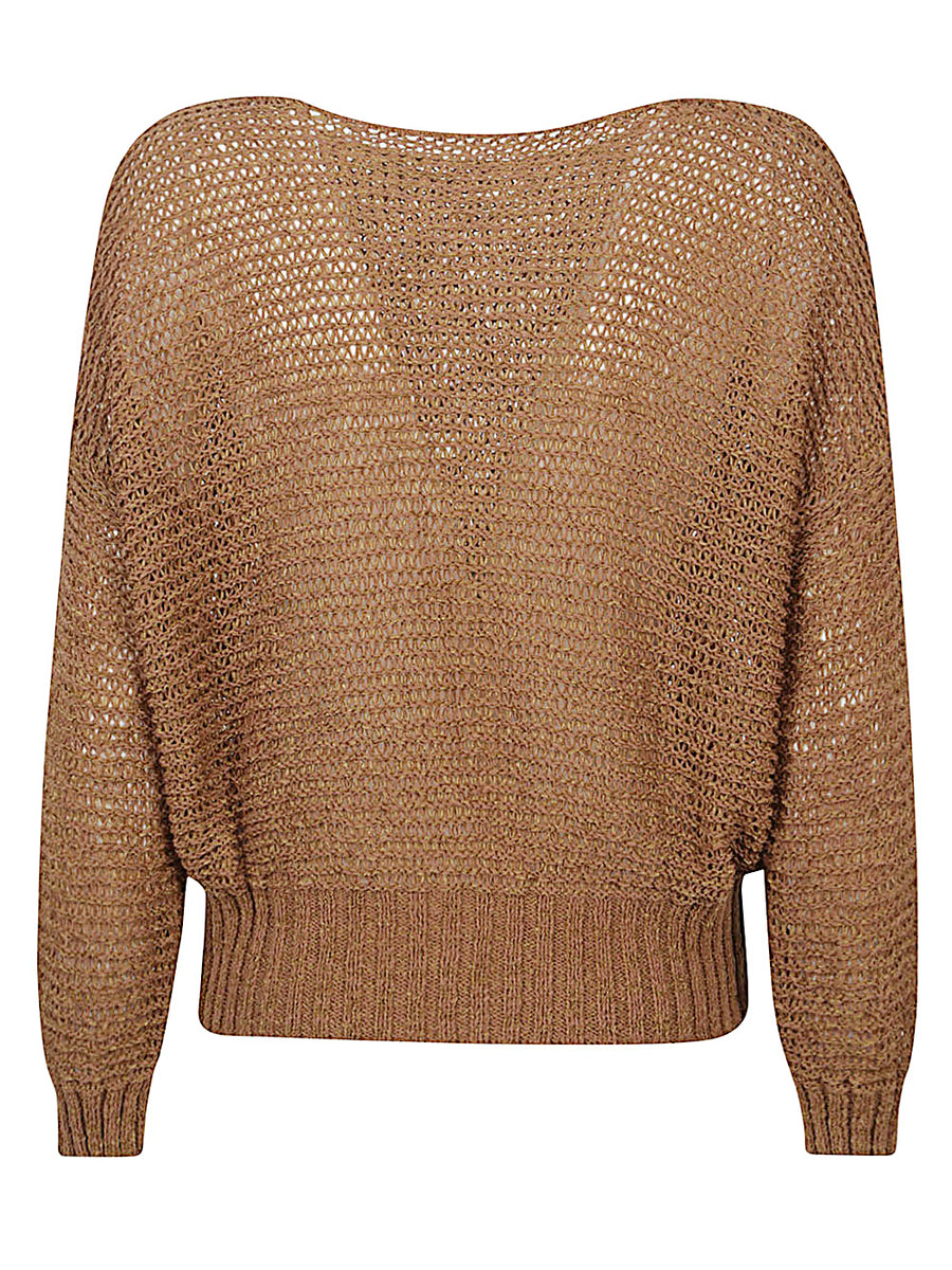 Base Cotton Blend Sweater | Balardi