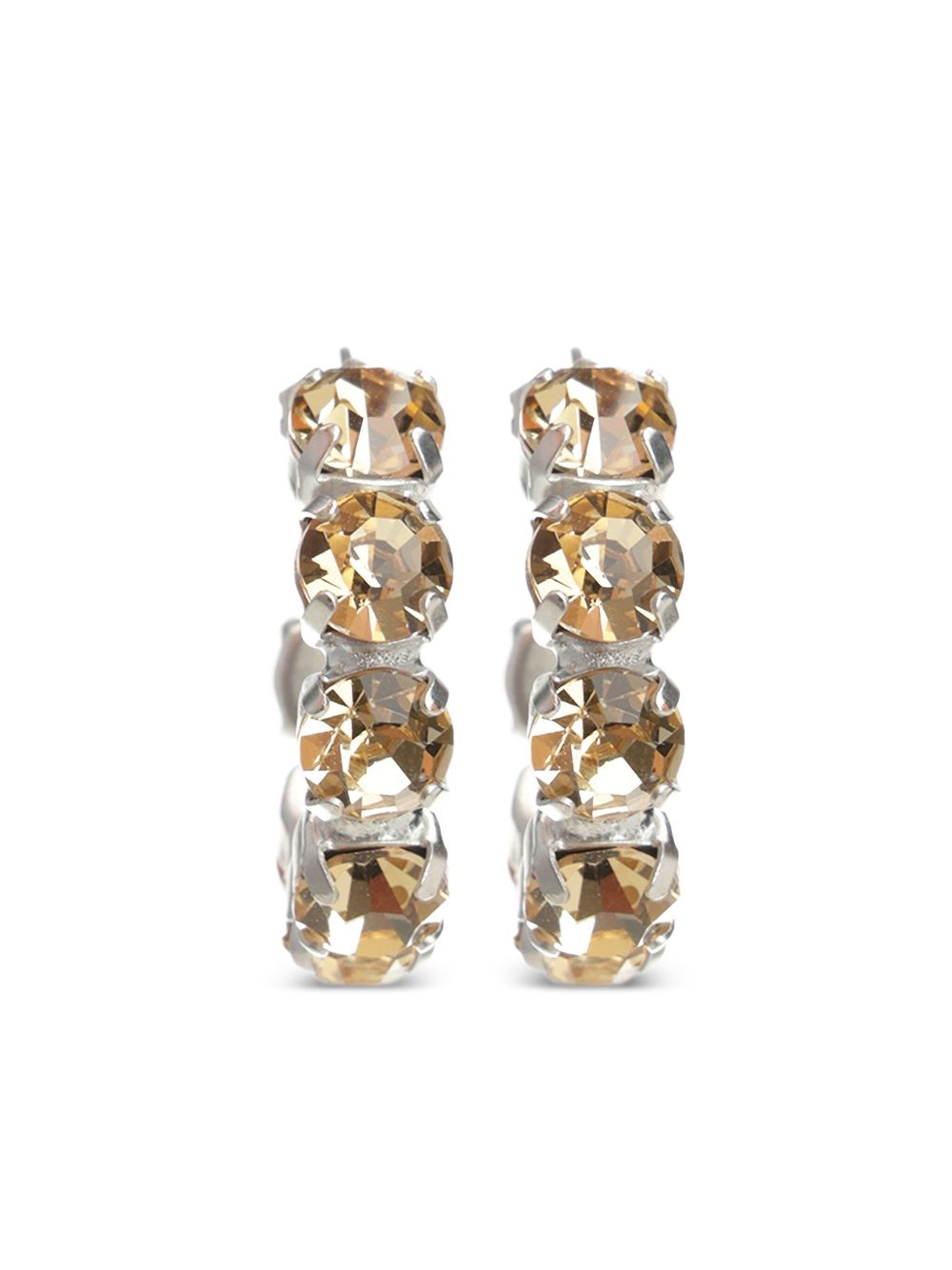 Forte Forte Crystal Hoop Earrings – Balardi