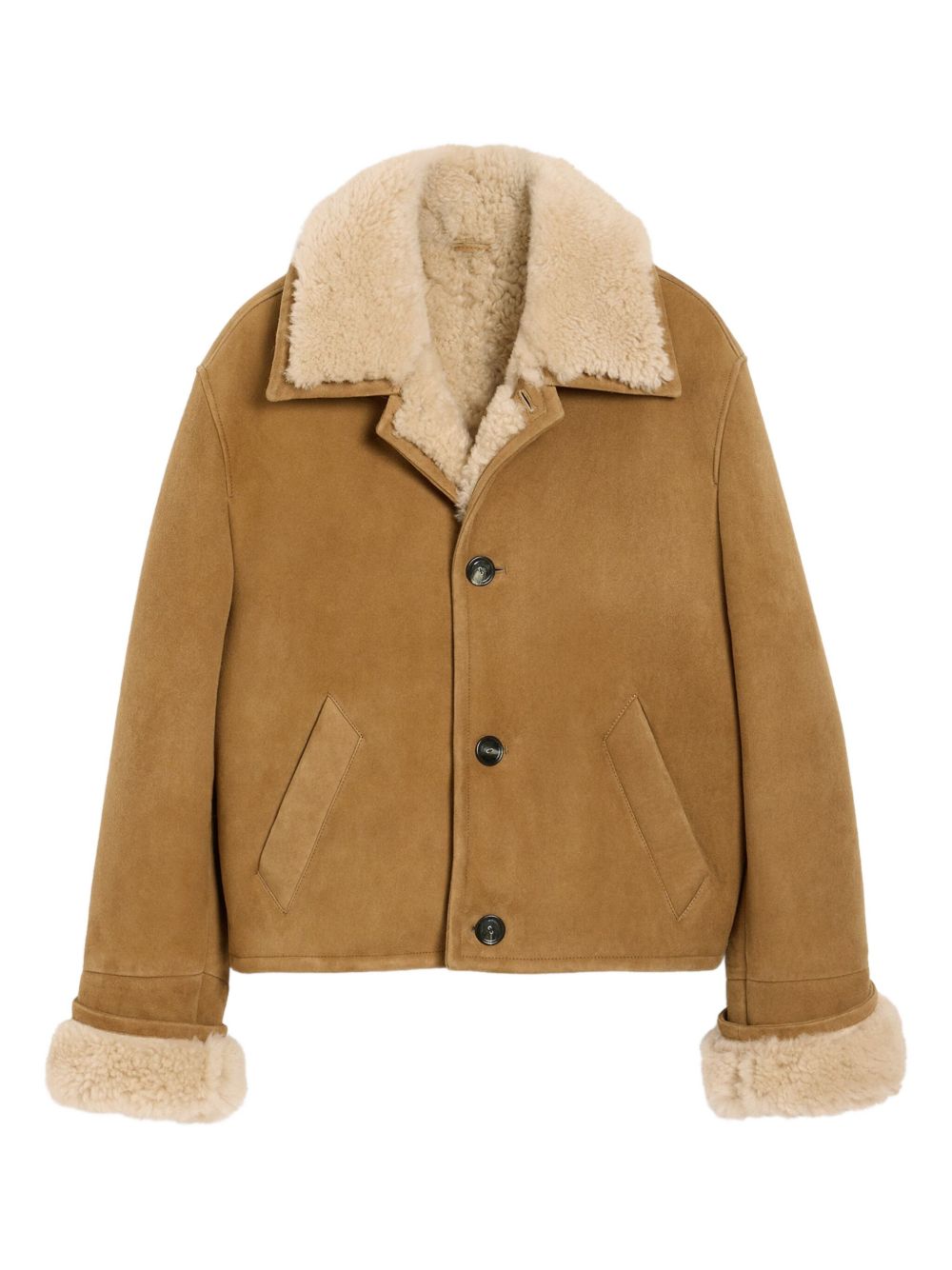 Ami Paris Shearling Leather Jacket – Balardi