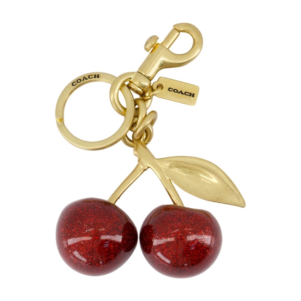 Cherry Key Ring Coach Acetate Red – Balardi