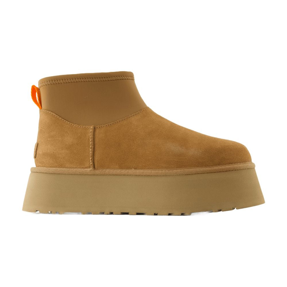 W Classic Mini Dipper Boots Ugg Leather Brown – Balardi