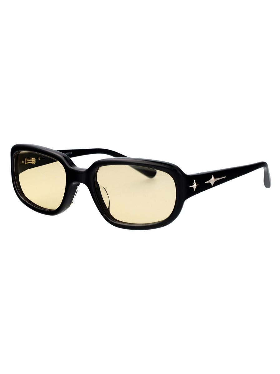 Gentle Monster Squared Sunglasses Noizer 01(ol) Black Yellow | Balardi