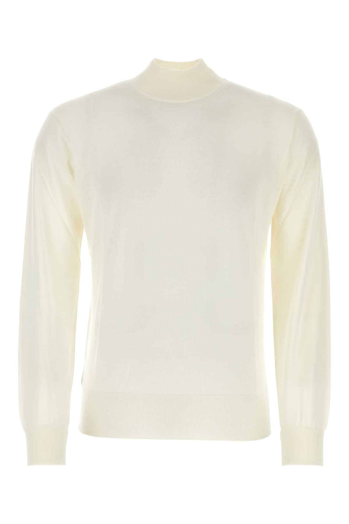 Pt Torino Ivory Wool Sweater – Balardi