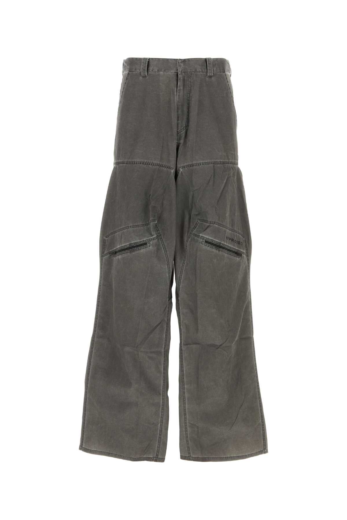 Y Project Dark Grey Nylon Blend Cargo Pant – Balardi