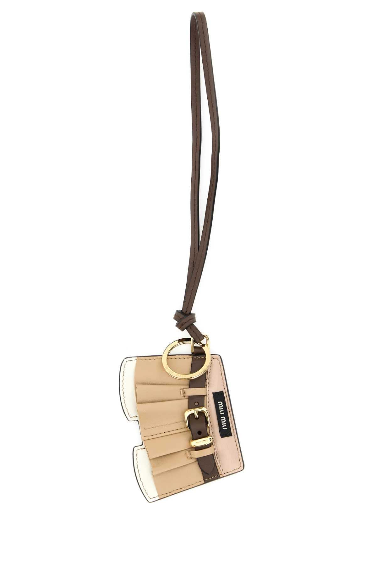 Miu Miu Multicolor Leather Keyring – Balardi