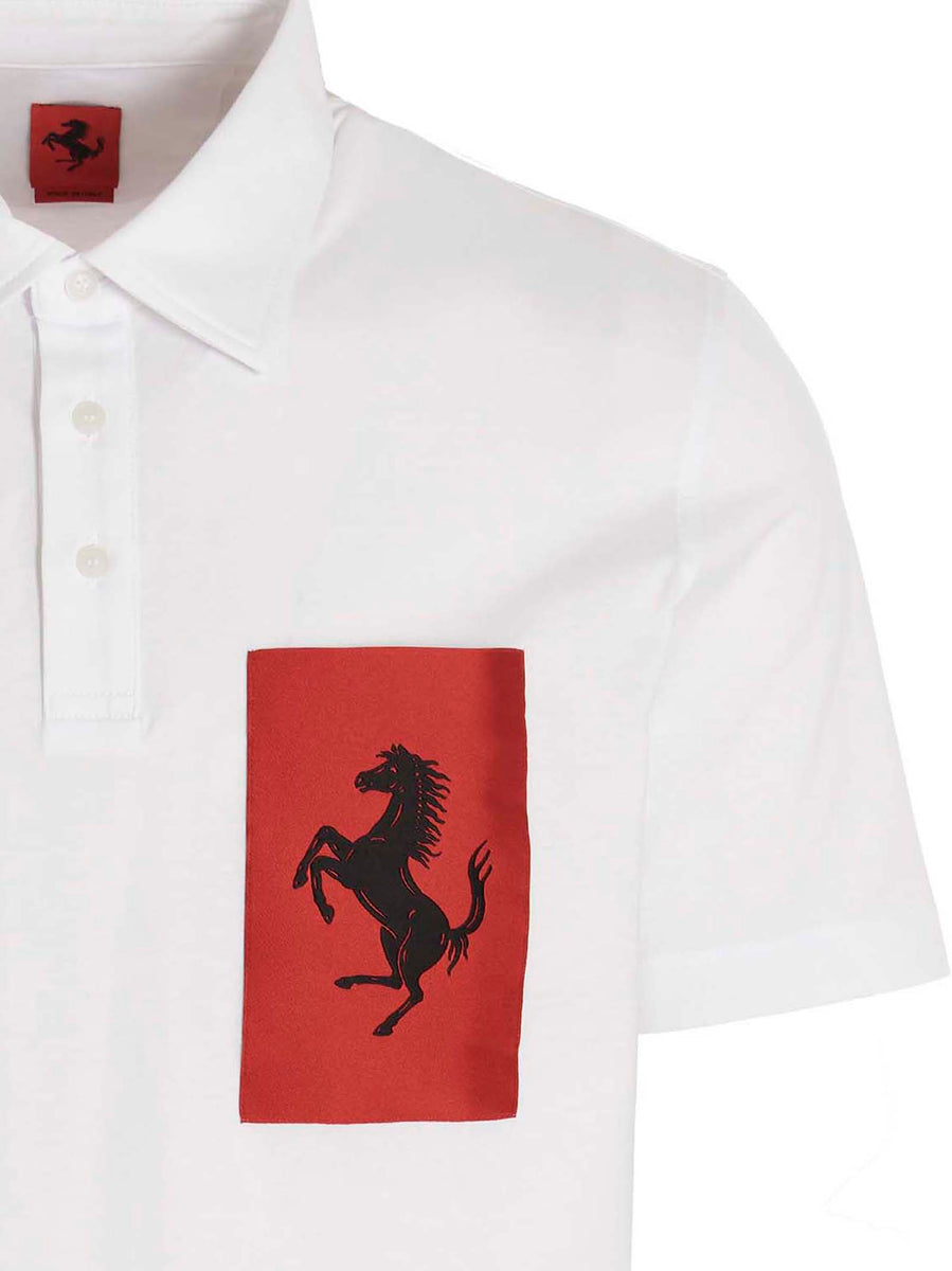 Ferrari 'Label Pocket' Polo Shirt | Balardi