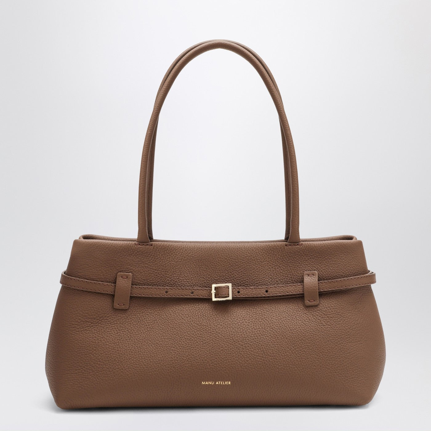 Manu Atelier Le Cambon East West Mocha Mousse Suede Bag – Balardi
