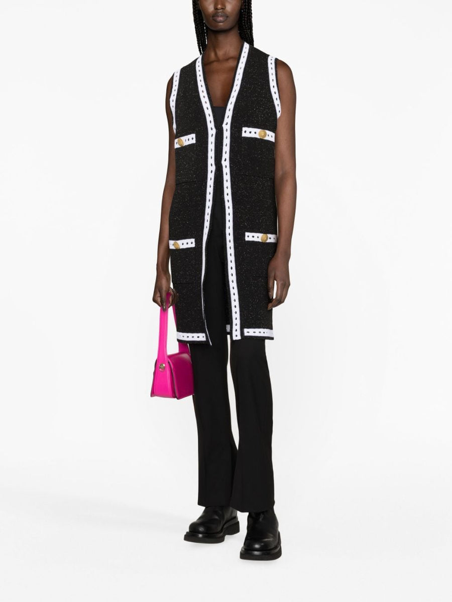 Balmain Paris Long Vest | Balardi