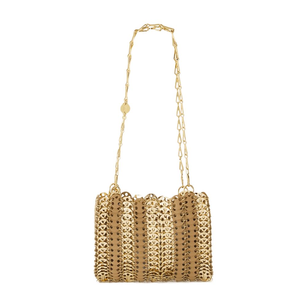 Purse rabanne cuero marrón – Balardi