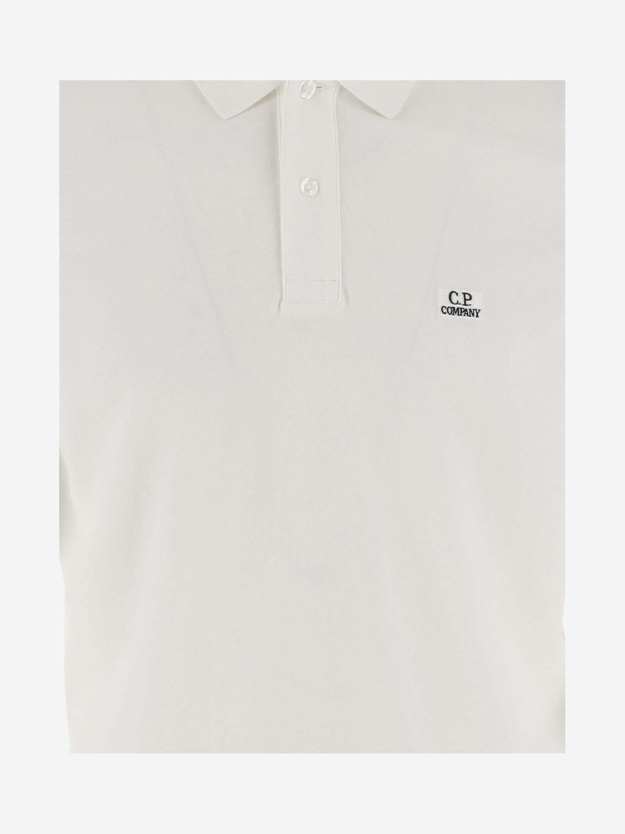 Cp Company Cotton Blend Polo Shirt With Logo | Balardi