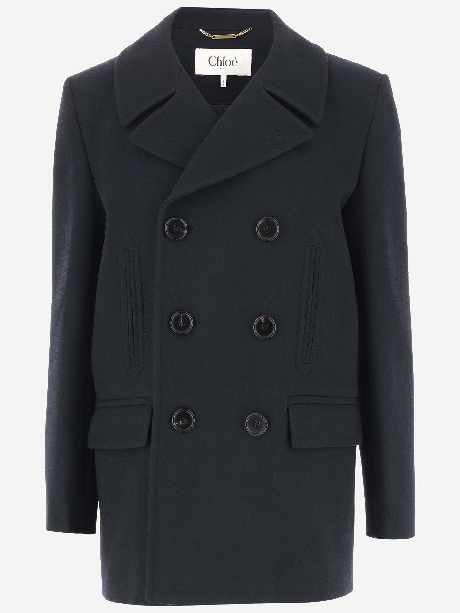Chloè Double Wool Crepe Caban – Balardi