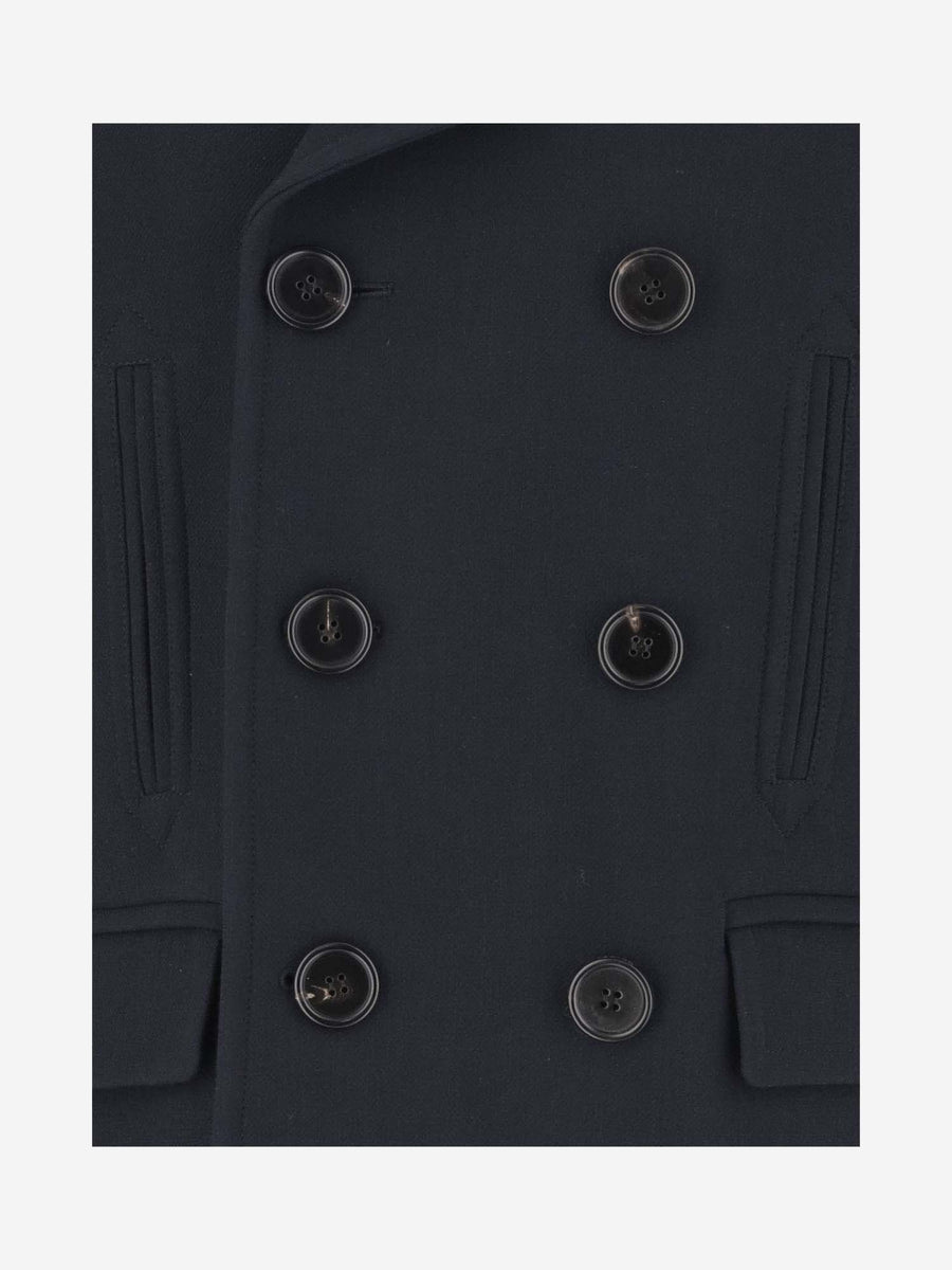 Chloè Double Wool Crepe Caban | Balardi