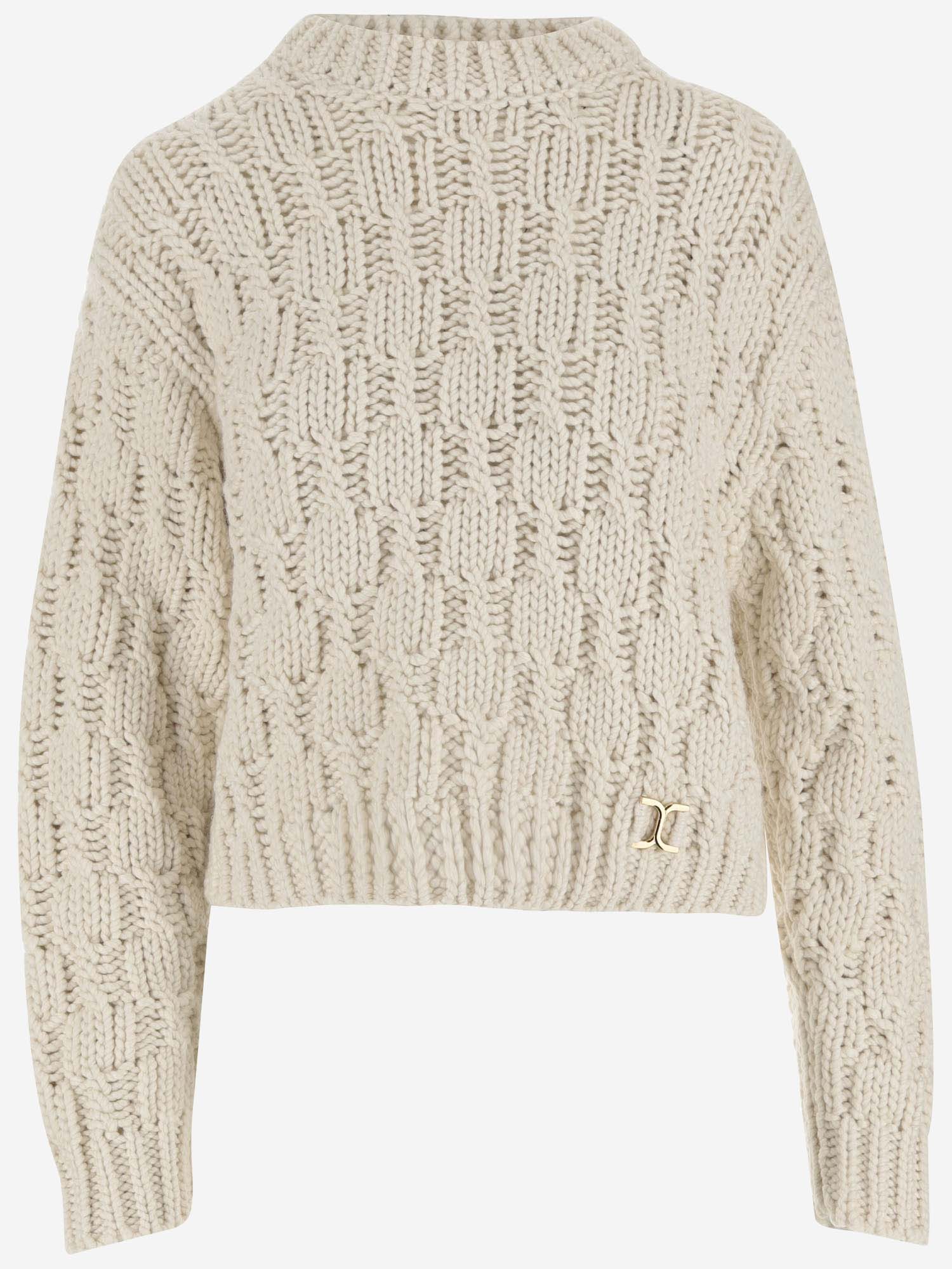 Chloè Wool Blend Sweater With Logo – Balardi