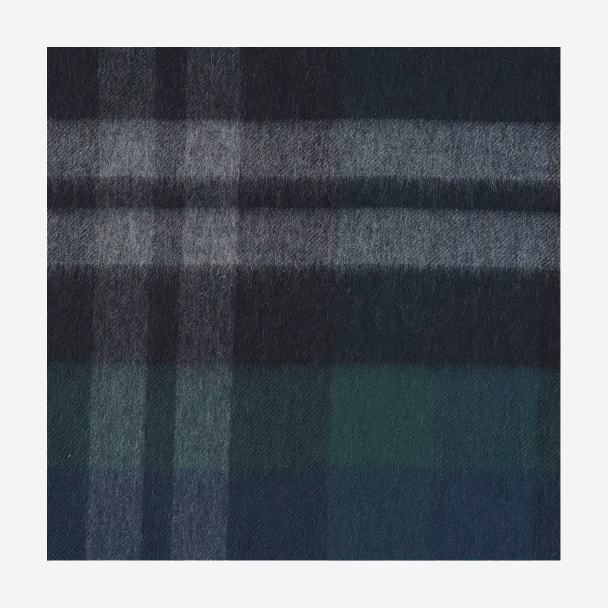Alex Begg Cashmere Scarf With Check Pattern | Balardi