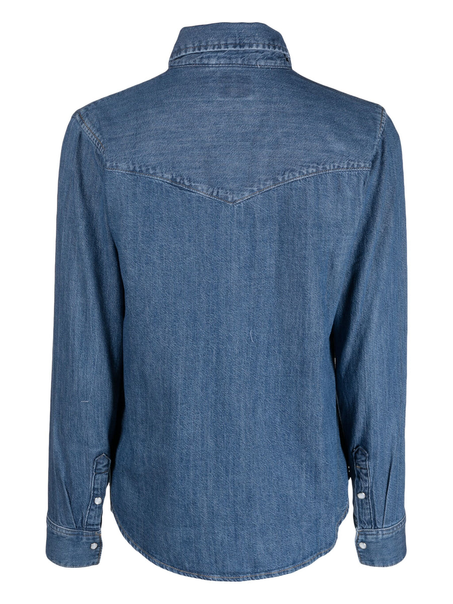 Levi's Western Iconic Indigo Denim Shirt | Balardi