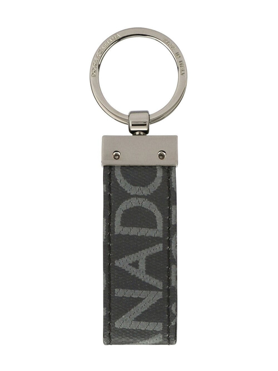Dolce & Gabbana Keychain With Jacquard Logo | Balardi