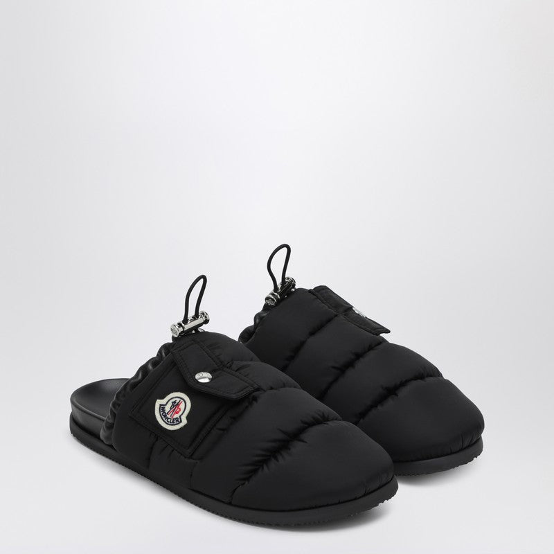 Moncler Black Nylon Mule Mon Pocket – Balardi