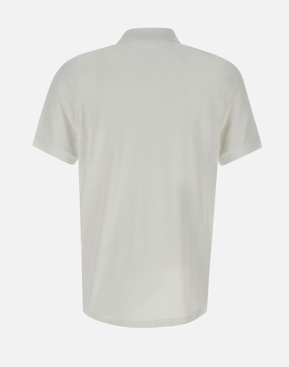 Peuterey Plantago Stretch Polo In White | Balardi