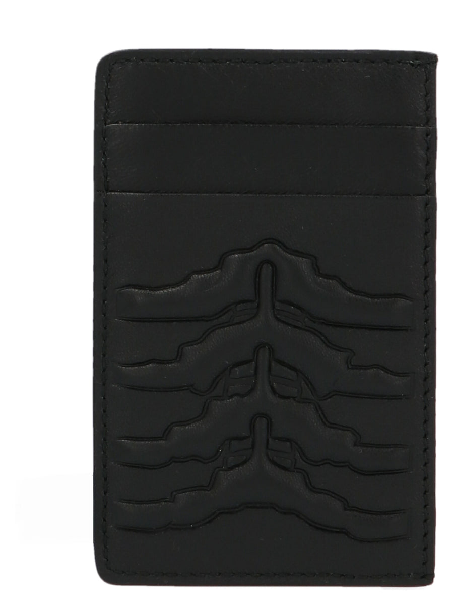 Alexander Mcqueen 'Rib Cage’ Card Holder | Balardi
