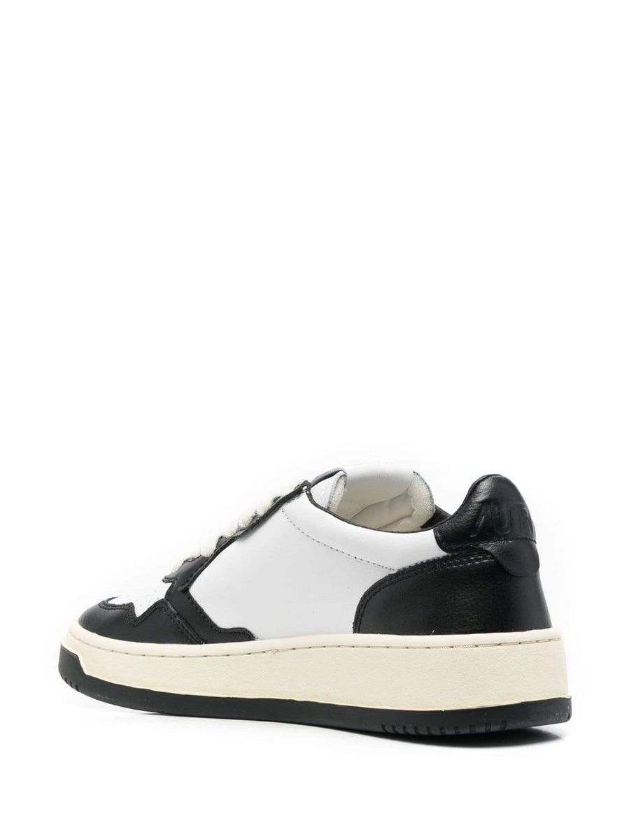 Autry Medalist Low Wom Leat/Leat Wht/Blk | Balardi